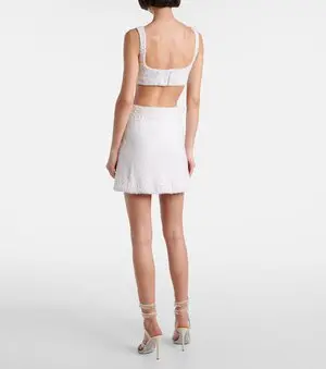 CLIO PEPPIATT Venus Embellished Bra Top