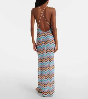 Missoni Zigzag Lamé Dress