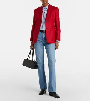 FRAME The Vertical Straight Jeans - Blue