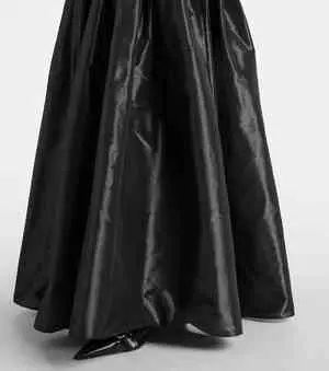 Coperni Taffeta Bustier Gown