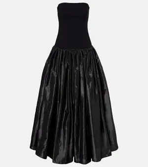 Coperni Taffeta Bustier Gown