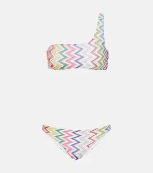 Missoni Zigzag Lamé Bikini - Multicoloured