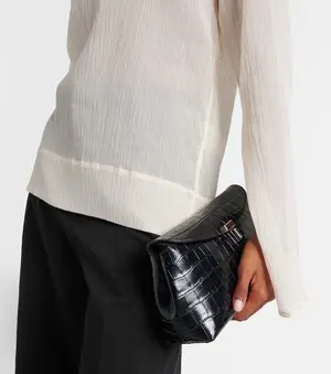 TOTEME Sheer Cotton And Silk Top - White