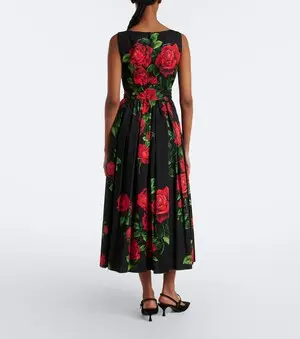 Dolce & Gabbana Floral Midi Dress - Multicoloured