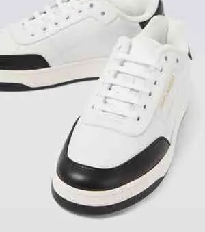 Saint Laurent Sl61 Leather Sneakers