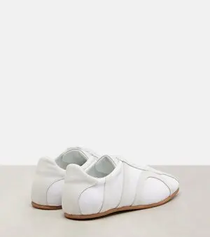 TOTEME Leather-trimmed Sneakers