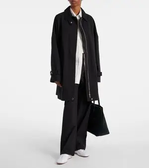 TOTEME Leather-trimmed Sneakers