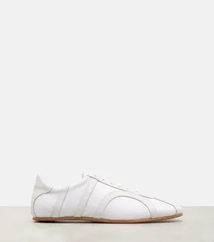 TOTEME Leather-trimmed Sneakers