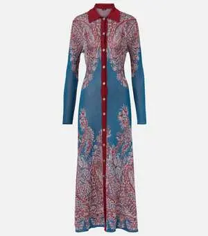 Etro Button Up Day Dresses