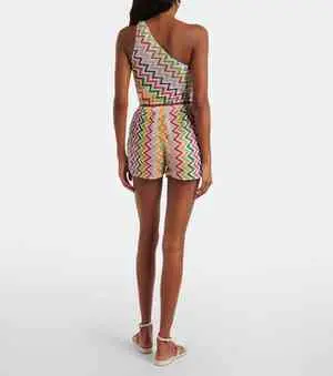 Missoni Zigzag Lamé Skort