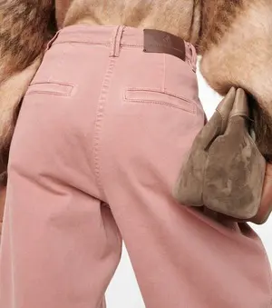 Brunello Cucinelli High-rise Straight Jeans - Pink