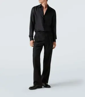 Dolce & Gabbana Martini Silk Twill Shirt