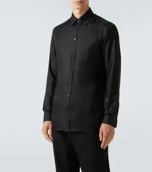 Dolce & Gabbana Martini Silk Twill Shirt