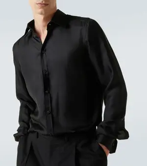 Dolce & Gabbana Martini Silk Twill Shirt