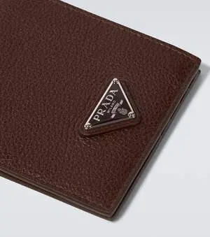 Prada Logo Leather Wallet