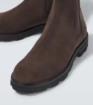 Brioni Suede Chelsea Boots