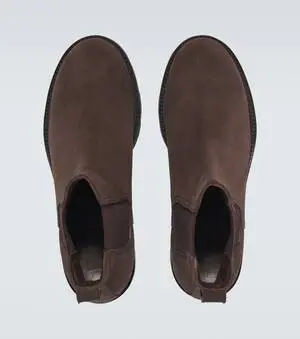 Brioni Suede Chelsea Boots