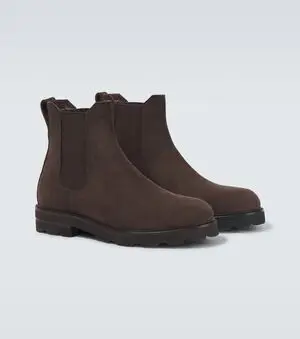 Brioni Suede Chelsea Boots