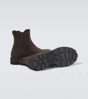 Brioni Suede Chelsea Boots