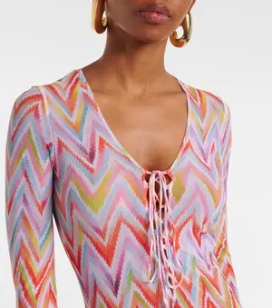 Missoni Chevron Tulle Dress