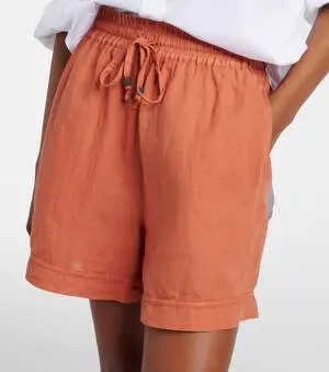 Brunello Cucinelli Linen And Cotton Bermuda Shorts