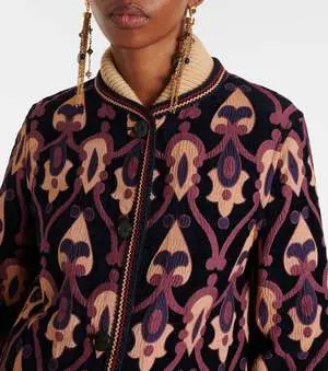 Etro Printed Reversible Coat - Multicoloured