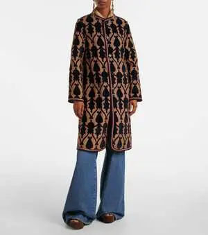 Etro Printed Reversible Coat - Multicoloured