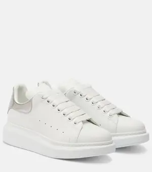Alexander McQueen Oversized Leather Sneakers