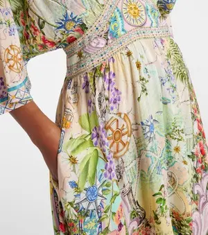 Camilla Embellished Silk Maxi Dress