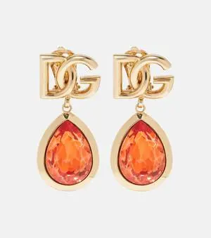 Dolce & Gabbana Dg Crystal Earrings - Gold