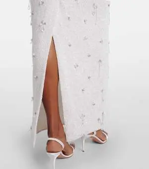 CLIO PEPPIATT Droplet Embellished Gown
