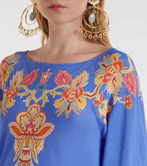 Etro Printed Maxi Dress