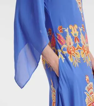 Etro Printed Maxi Dress