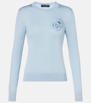 Dolce & Gabbana Floral Sweaters For Women