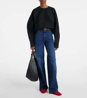FRAME Le Slim Palazzo Wide-leg Jeans