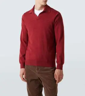 Brunello Cucinelli Cashmere Polo Sweater