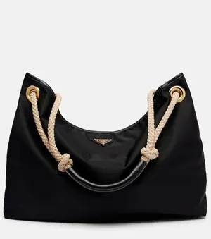Prada Marinier Large Re-nylon Shoulder Bag - Black