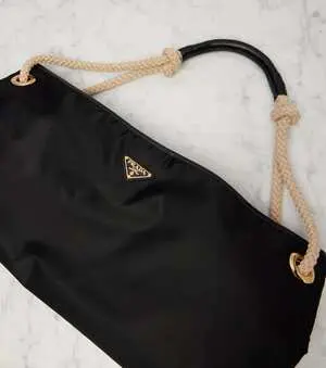 Prada Marinier Large Re-nylon Shoulder Bag - Black