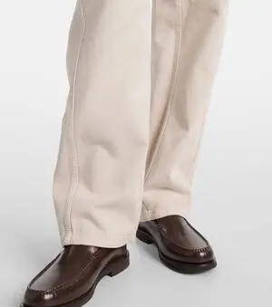 Brunello Cucinelli High-rise Straight Jeans