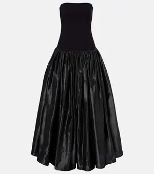 Coperni Taffeta Bustier Gown