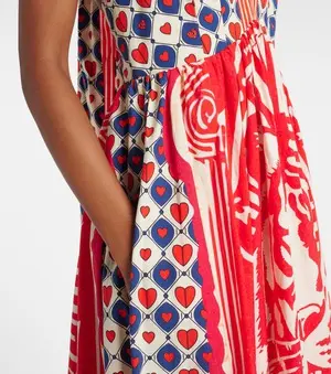 Camilla Halterneck Printed Maxi Dress