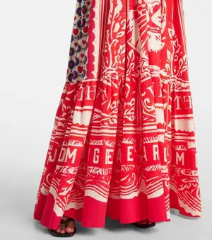 Camilla Halterneck Printed Maxi Dress