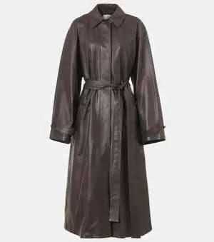 THE ROW Ryota Leather Coat