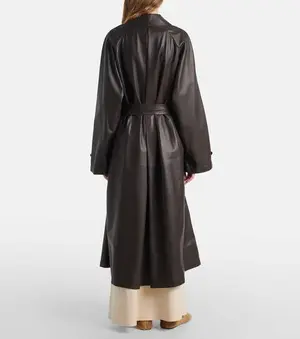 THE ROW Ryota Leather Coat