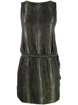 Saint Laurent Metallic Cocktail Dresses