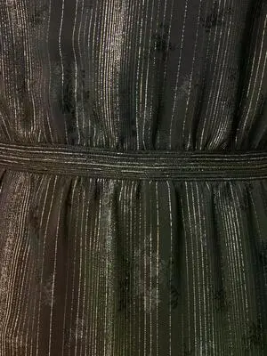 Saint Laurent Striped Mini Dress