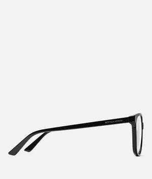 Bottega Veneta Classic Square Frame Eyeglasses