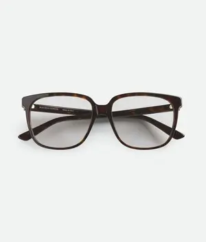 Bottega Veneta Classic Square Eyeglasses