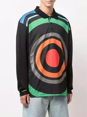 PLEASURES Text-print Polo Shirt