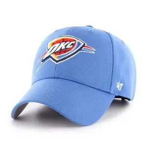 '47 Oklahoma City Thunder Core Logo Mvp Adjustable Hat - Blue
